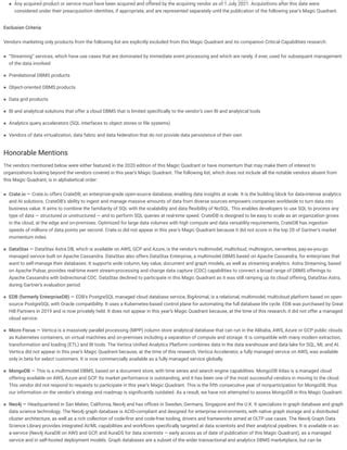 Gartner 2021 Magic Quadrant For Cloud Database Management Systems Pdf