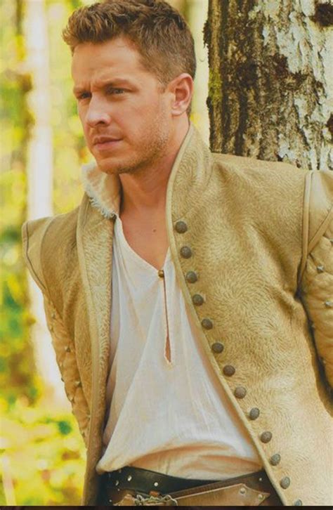 Josh Dallas Once Upon A Time David Nolan Cotton Jacket Josh Dallas