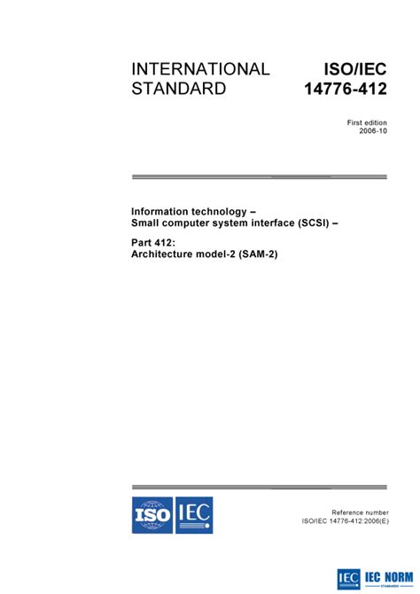 ISO IEC PDF IEC Norm Store