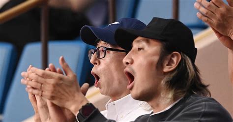 김연경 국대 은퇴 경기 관람하는 유재석 이광수 엑s Hd포토