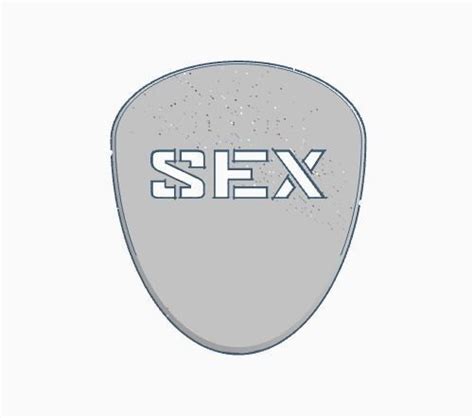 Guitar Pick Sex 1mm 3d Model 3d Printable Cgtrader