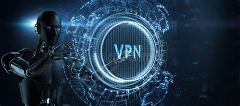 Business Technology Internet And Network Concept Vpn Network
