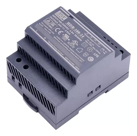 Fuente Conmutada Mean Well Hdr 100 24n 24vcd 4 2amp 100w