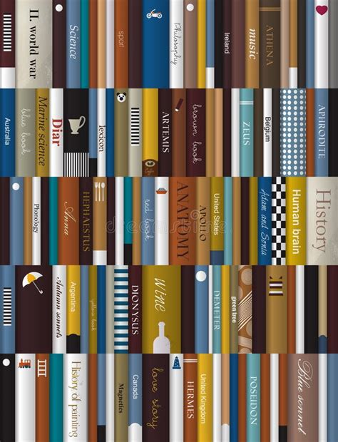 book shelf realistic 3d vector illustration color design stock vector