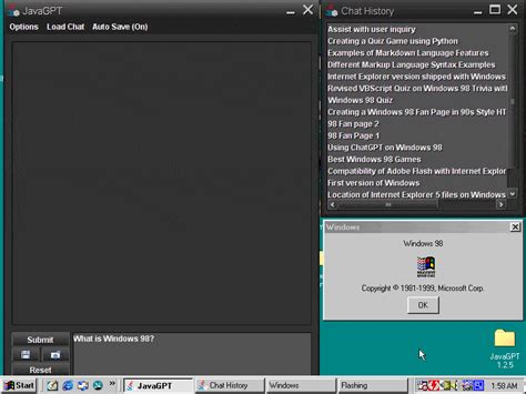 古董 win98 也能玩转 chatgpt，开发者打造 javagpt 应用 用户 支持