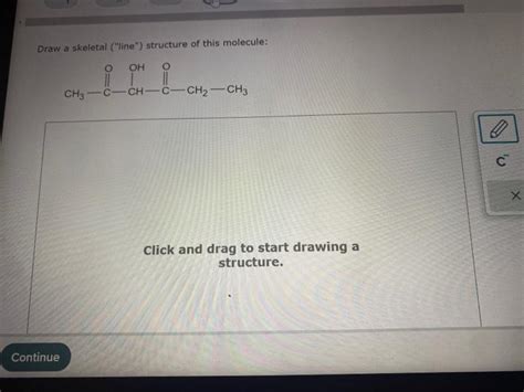 Solved Draw A Skeletal Line Structure Of This