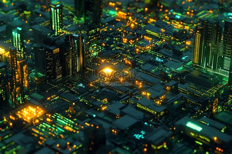 사이버 펑크 시티 데이터 네트워크