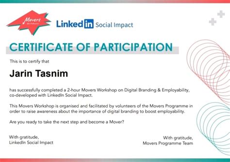 Jarin Tasnim Twinkle On Linkedin Workshop Grateful Digitalbranding