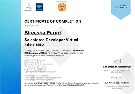 Excited To Announce That Ive Completed The Salesforce Virtual Internship Program Focusing On