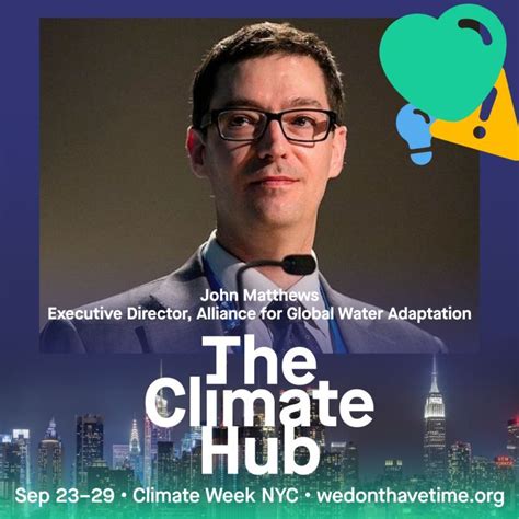 John Matthews On Linkedin Water Parisagreement Watermanagement