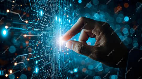 Premium Photo Exploring Human And Ai Hands In Symbiotic Connectivity