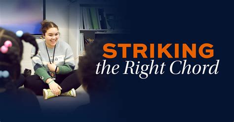 Striking The Right Chord