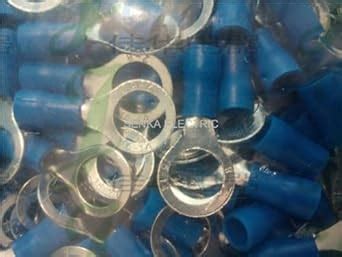 500pcs RV2 12 AWG16 14 Circular Pre Insulating Terminal 1 2 Round Shape