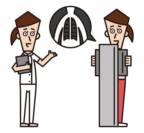診療放射線技師（女性）のイラスト フリーイラスト素材集 Kukukeke