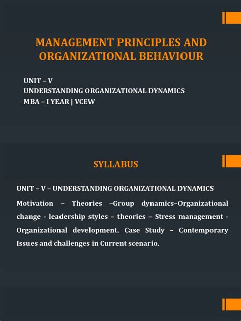 Mob Unit V Pdf Leadership Motivational