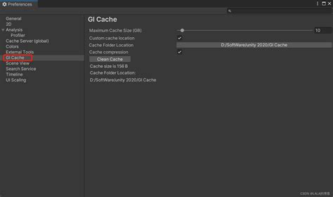 Unity3d缓存文件占c盘内存，解决办法unityhub清理缓存 Csdn博客