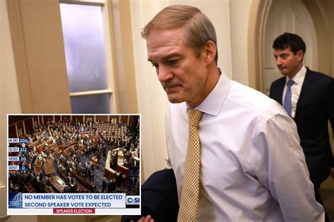 Rep Jim Jordan Fails In First Round Vote For House Speaker