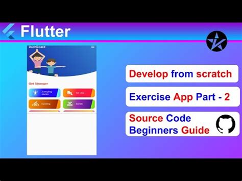 Complete Exercise App Part Positioning The Image Flutter Tutorial