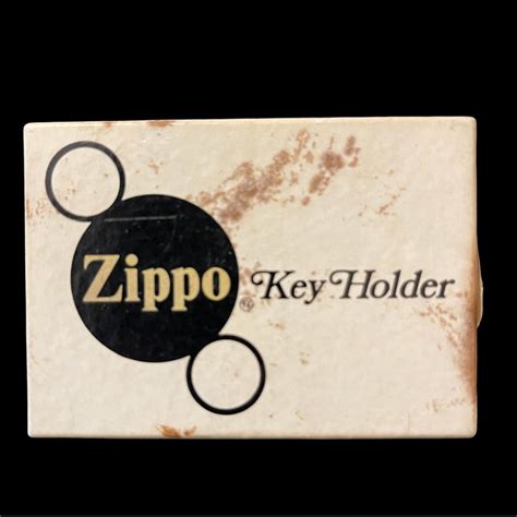 Vintage Zippo Key Holder Zodiac Sign Capricorn By Zippo Excellent