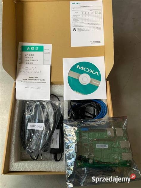 Moxa Eom 104 Evaluation Kit 1 0 0 Warszawa Sprzedajemy Pl