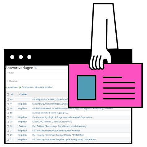 Canned Responses For Redmine Tickets AlphaNodes