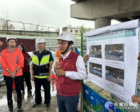 侯友宜視察浮洲橋耐震補強工程 提供市民安全道路橋梁環境