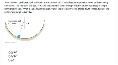 Answered A Small Object Oscillates Back And Bartleby