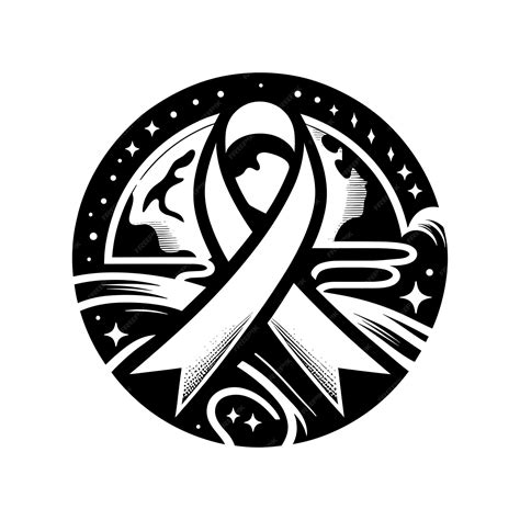 Dia Mundial Do Câncer Ilustração Do Vetor Logo Do Mês De