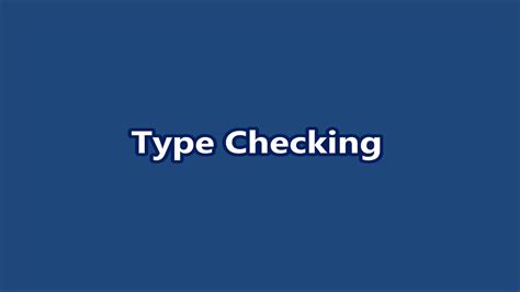 Type Checking│compiler Design│part 37│learn Cse Malayalam Youtube