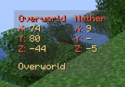 Install Coordinates Display Minecraft Mods Modpacks Curseforge