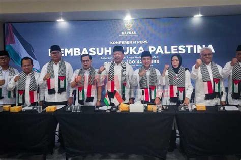 Baznas Salurkan Bantuan Kemanusiaan Rp12 Miliar Untuk Palestina