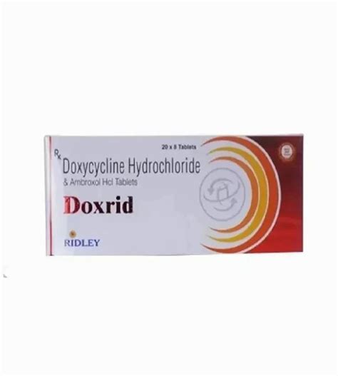 Doxycycline Hydrochloride 100mg Tablets At ₹ 65 Box In Bengaluru Id 2853471341797