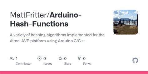 GitHub MattFritter Arduino Hash Functions A Variety Of Hashing Algorithms Implemented For The