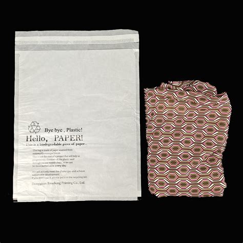 100 Recyclable Eco Friendly Glassine Paper Bag For Garment Packaging