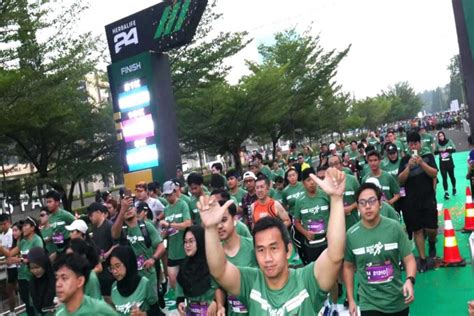 4 000 Peserta Dan Atlet Ikuti Lomba Lari 5K