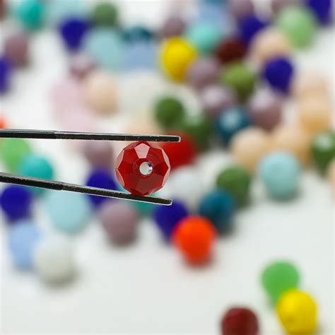 Badu Bg 2 3 4 Mm 32 фасетирана футболна топка Кристални стъклени кръгли мъниста Разделител