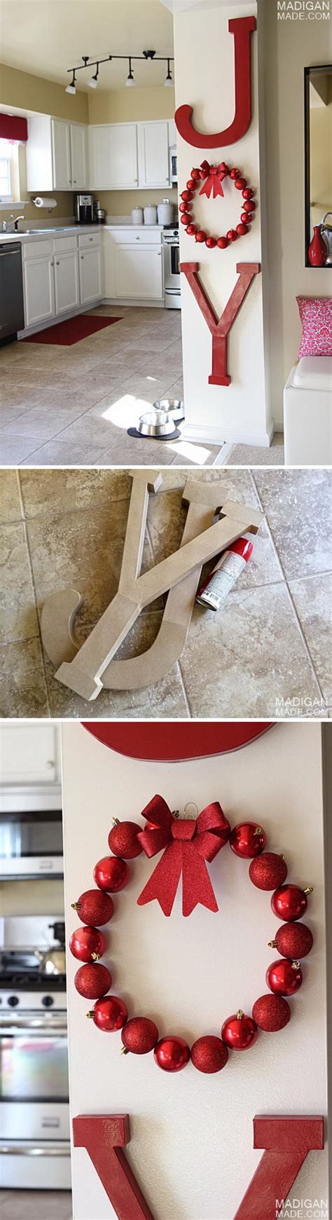 30 Festive Joy Christmas Diy Decorations Styletic