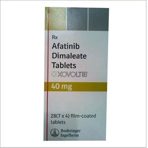 Xovoltib Afatinib Tablets 40 Mg Boehringer Ingelheim 7 X 4 At Rs 4900