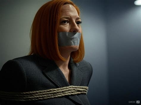 Jen Psaki Tied Up And Tape Gagged By Thomasennis91 On Deviantart