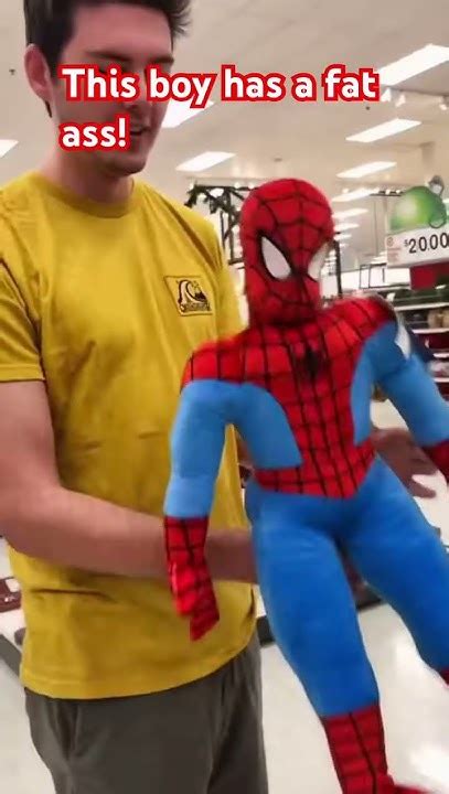 Spider Man Plush Has A Fat Dumpy Youtube