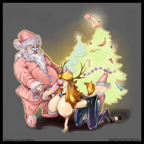 Santa On Vacation By Mazzacho Hentai Foundry