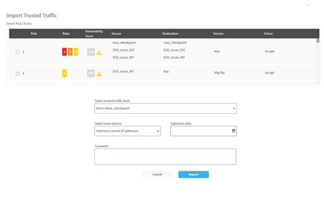 Customize Trusted Traffic