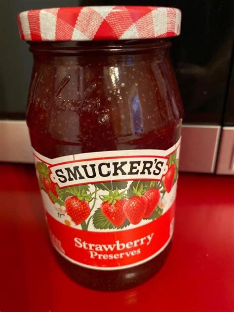 Smuckers Strawberry Jam Label Smuckers Natural Jam Strawberry Fruit