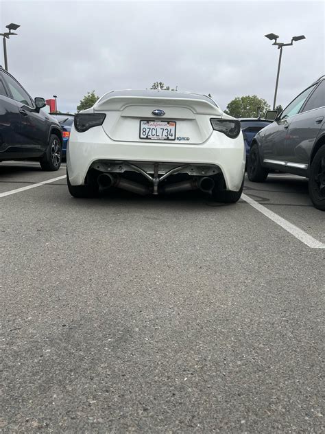 Finished My Bumper Cut And Installed My Bash Bar Finally R Ft86