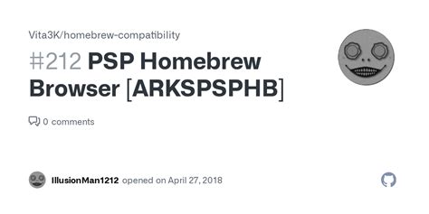 Psp Homebrew Browser Arkspsphb · Issue 212 · Vita3khomebrew
