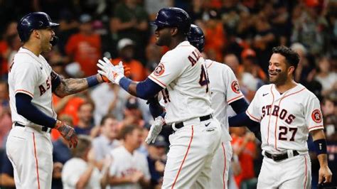 Álvarez Hits 2 Hrs Drives In 5 Runs As Astros Beat As 9 6 Abc7 San