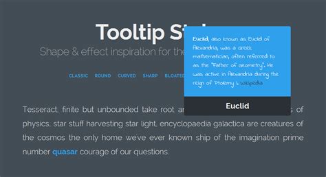 Tooltip Styles Inspiration