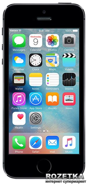 Мобильный телефон Apple iPhone 5s 16GB Space Gray – фото, отзывы ...