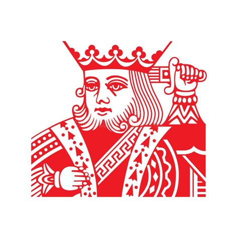 Professional King Vector Mascot Art Stock Vector Illustration Of