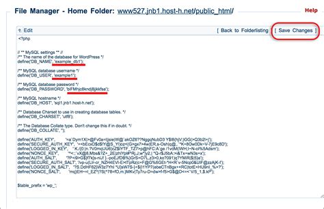 How To Change The Database Password For WordPress Sites Via KonsoleH Xneelo Help Centre